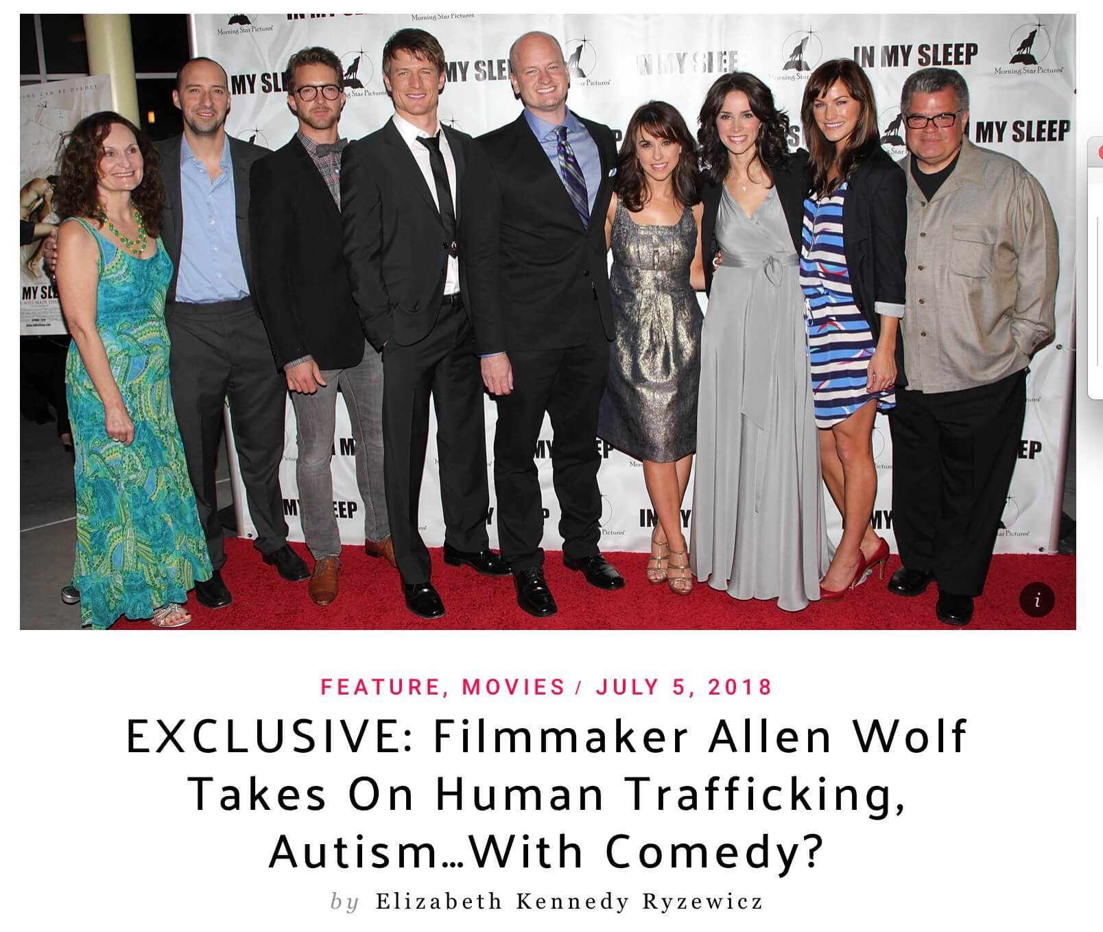Scenes Media Interviews Filmmaker Allen Wolf
